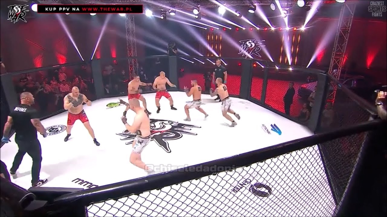 6 Man Tornado Tag Team MMA Match | What Part Of The Game Is This ...