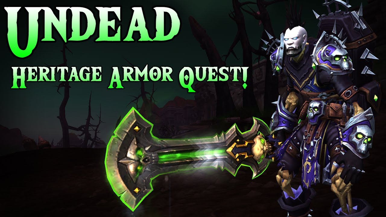 UNDEAD Heritage Armor Quest REACTION!! - YouTube