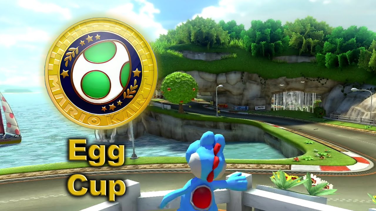 Egg Cup Mario Kart 8 Deluxe FULL GAME Multiplayer Gameplay - YouTube