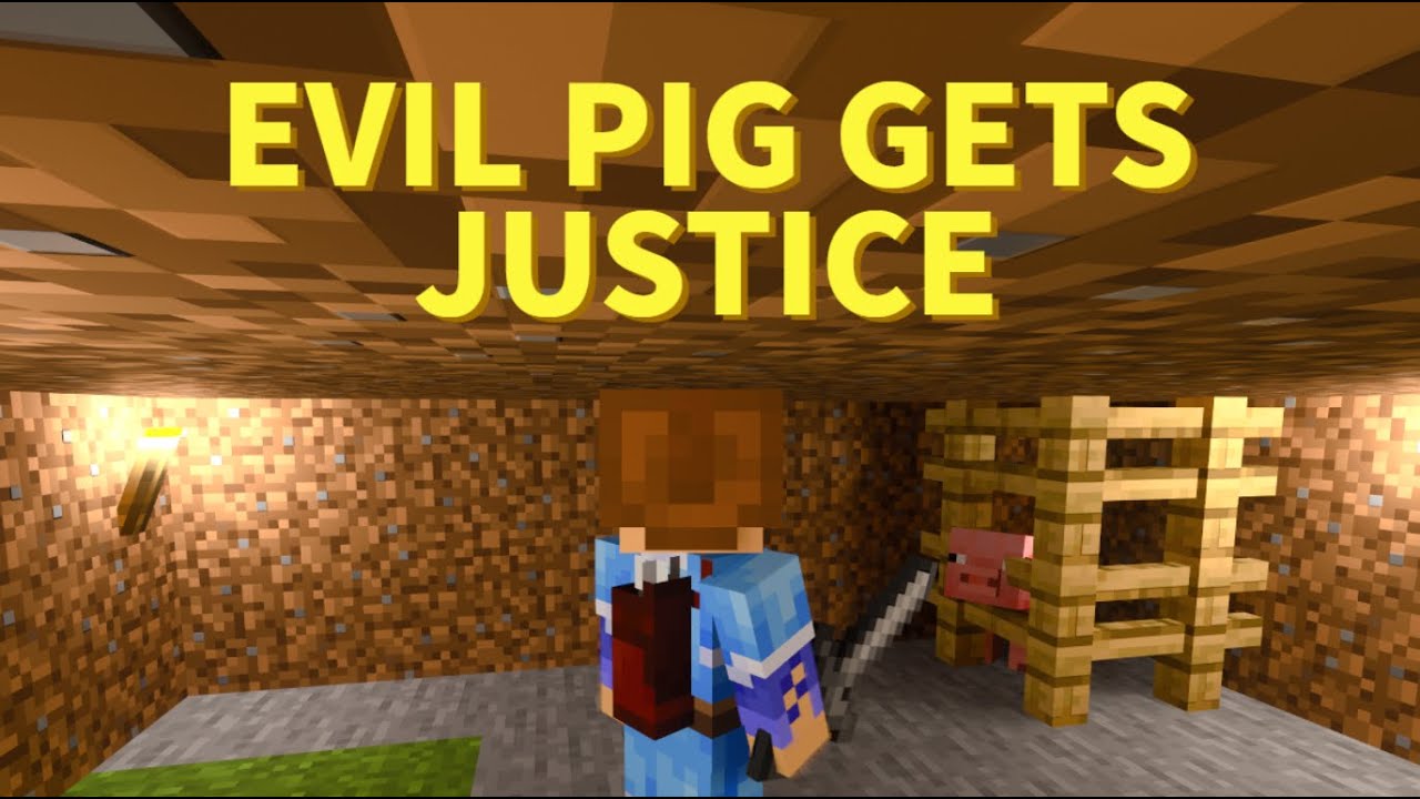 My Minecraft Pig TURNS ON ME!! | Weird World Ep 5 - YouTube
