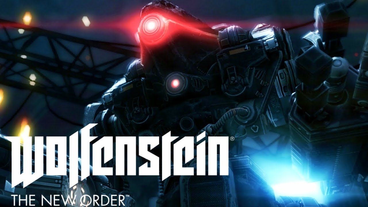 Wolfenstein: The New Order, Guard Robots Boss - YouTube