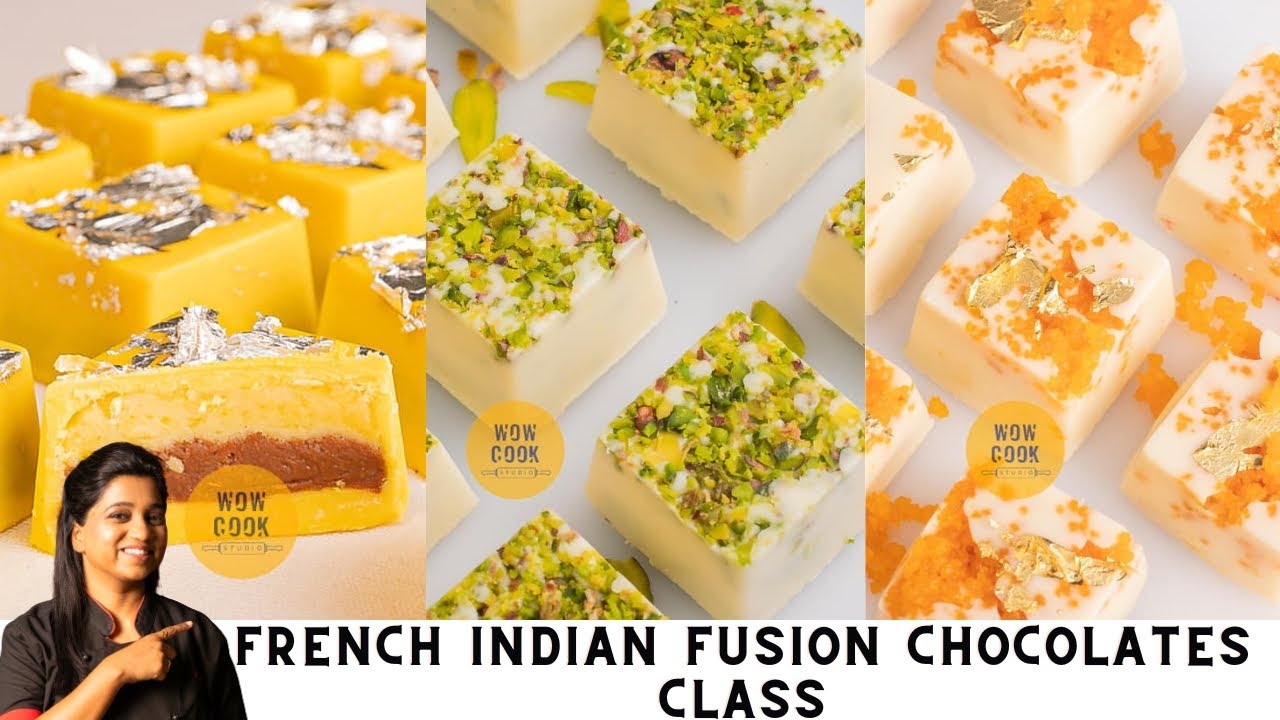 FIF l French Indian Fusion chocolates class l Online class l New course ...