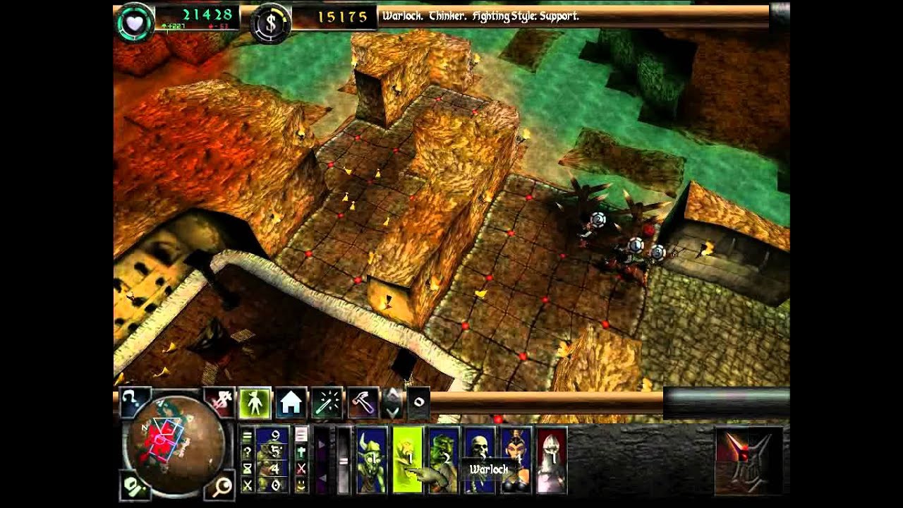 Dungeon Keeper 2 Walkthrough - Level 6 - Sweetwater - YouTube