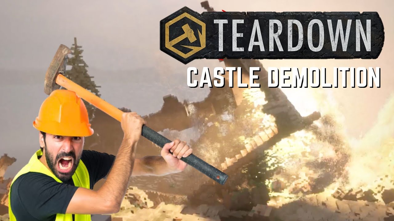 Destroying the Castle in Teardown PS5 - YouTube
