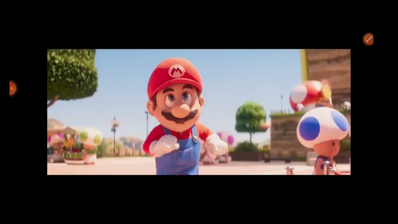 a sneak peek of the Mario movie clip - YouTube