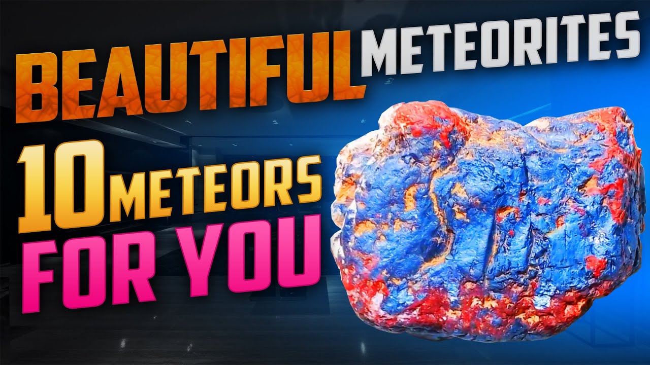 Very beautiful meteorites, Contains diamonds | Collect by gold stone ...