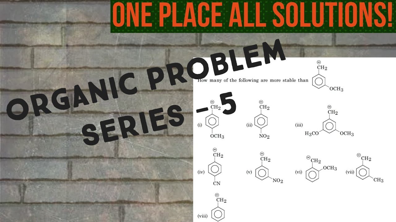 Organic Problem Series(Q-5) |JEE|NEET|GOC PROBLEM| - YouTube