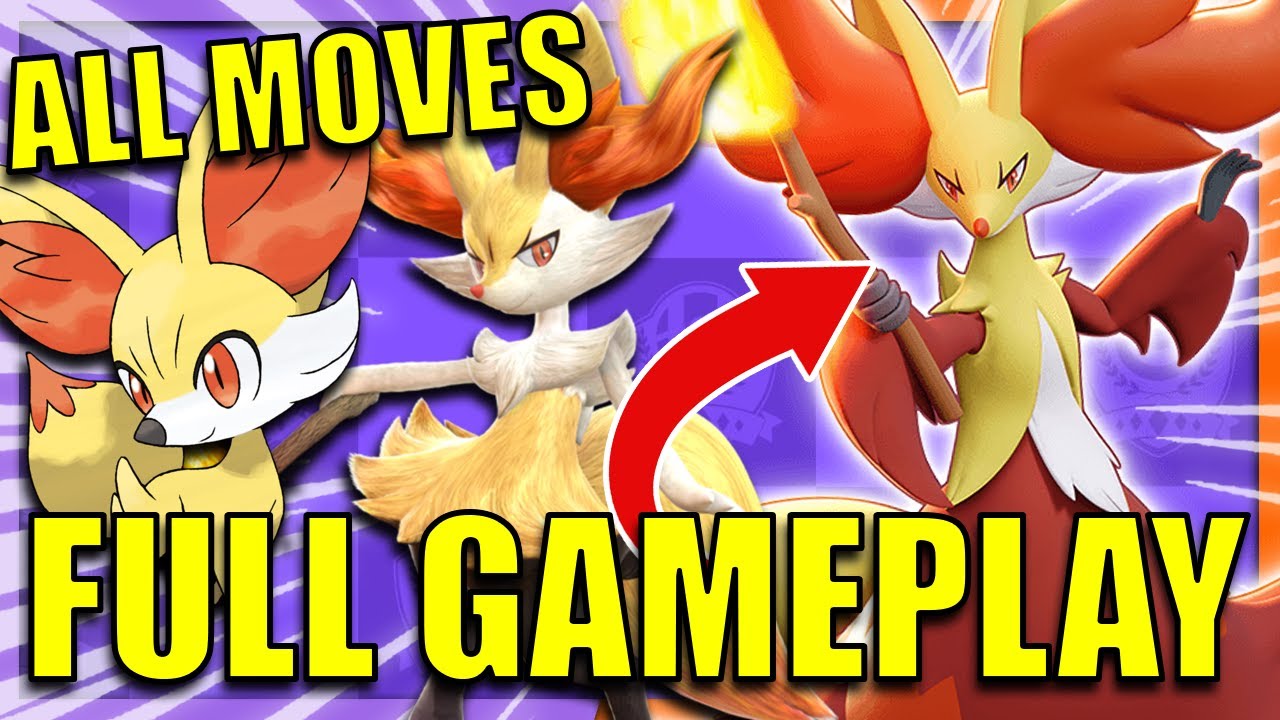 FULL DELPHOX GAMEPLAY ALL MOVES!! FIRE SPIN LOOKS INSANE | Pokemon ...