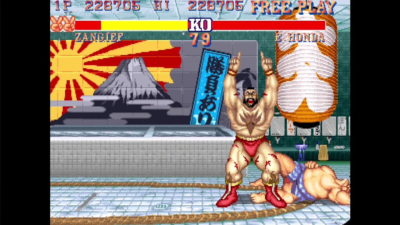 THE RED CYCLONE | ZANGIEF | STREET FIGHTER 2: THE WORLD WARRIOR (XBOX ...