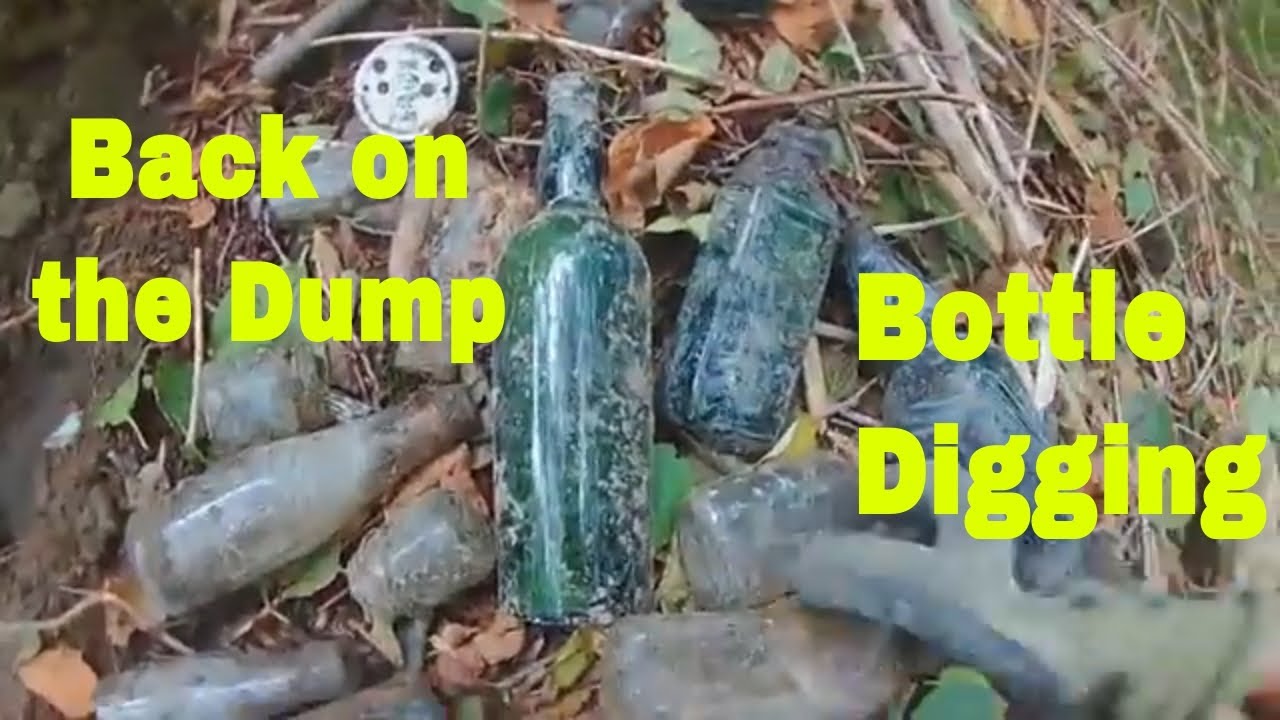 New Dump Dig 2 - Bottle Digging UK 2018 - YouTube