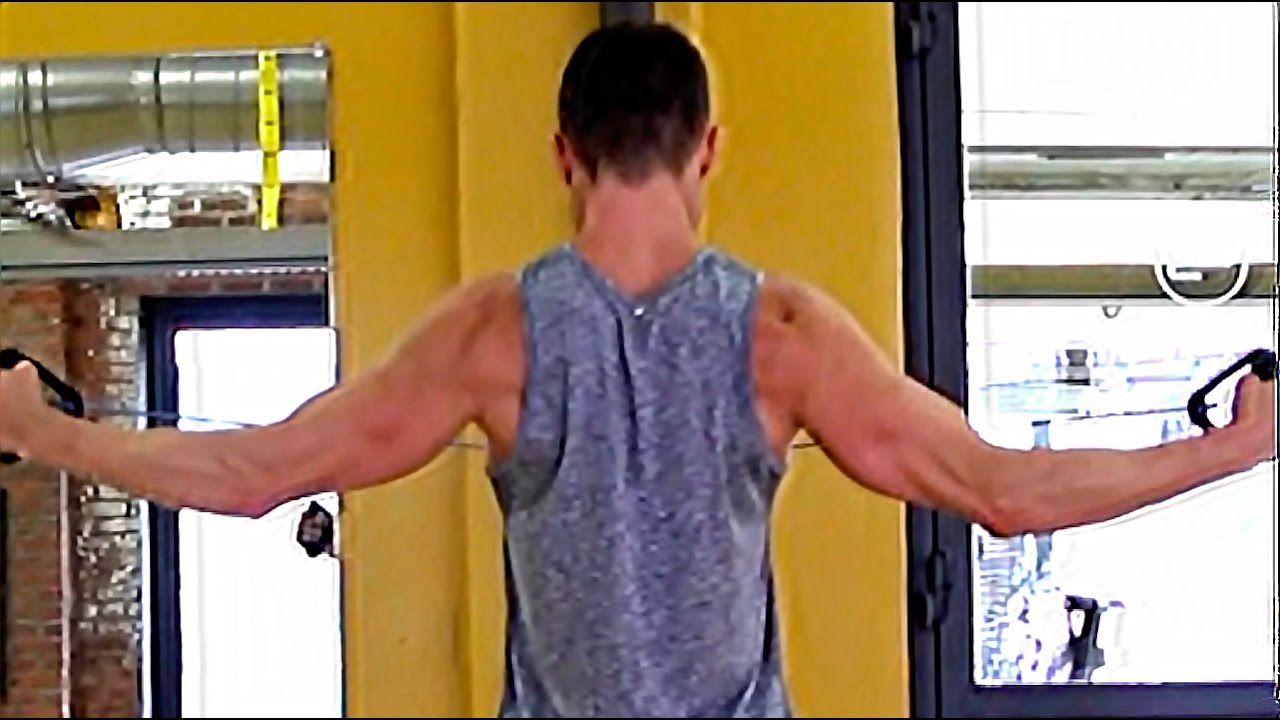 Back: Resistance Band Back Fly - YouTube