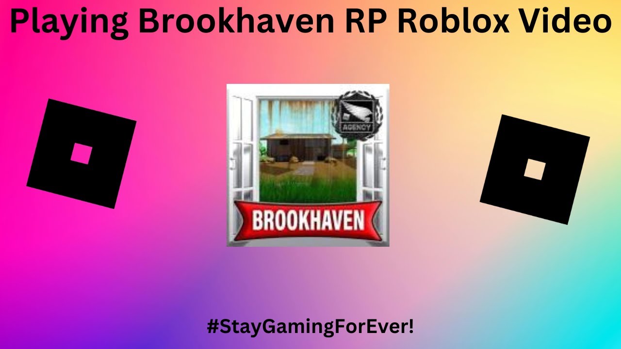 Playing Brookhaven RP Roblox Video - YouTube