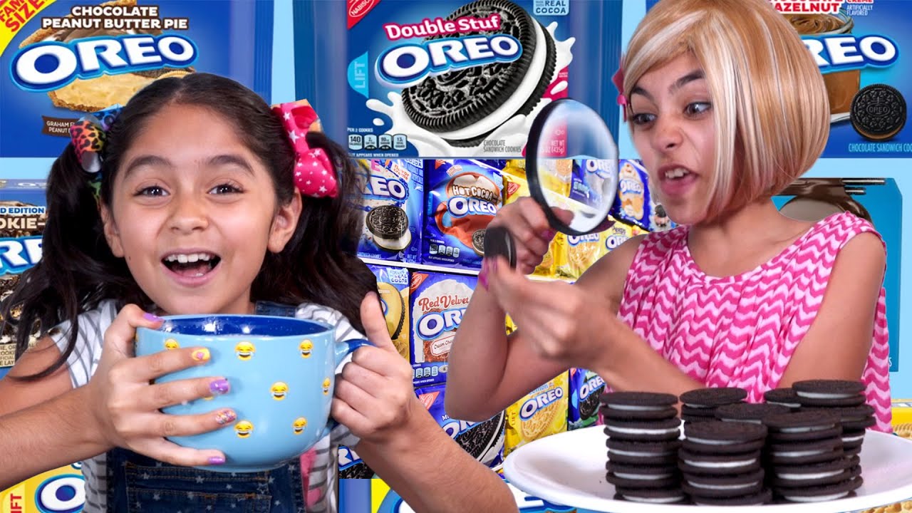 FUNNY PEOPLE OREO CHALLENGE - YouTube