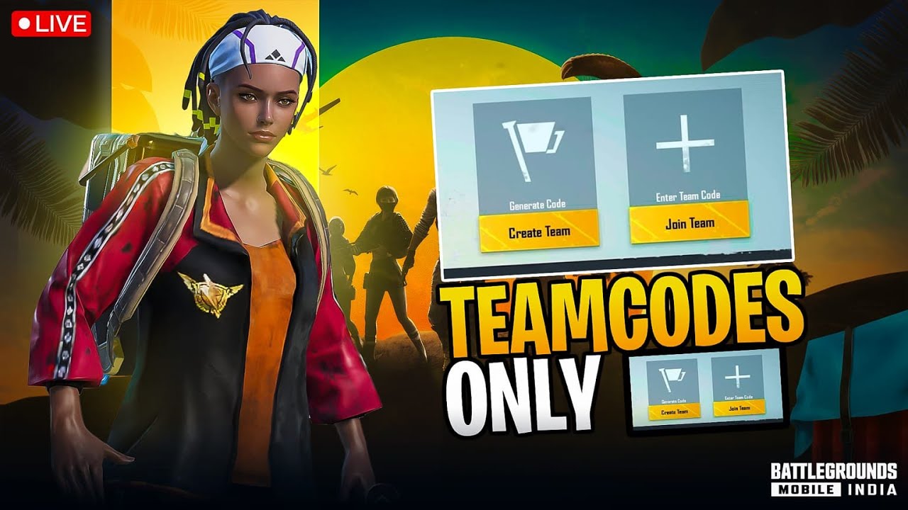 NEW BEST AGRESSIVE RUSH GAMEPLAY WITH TEAM CODES | DRAZO IS LIVE 🤗#drazoislive #bgmi #teamcode # ...