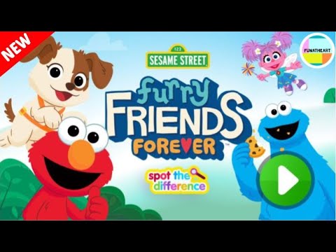 ⭐NEW⭐ Furry Friends Forever: Spot the Difference with Elmo’s New Puppy ...
