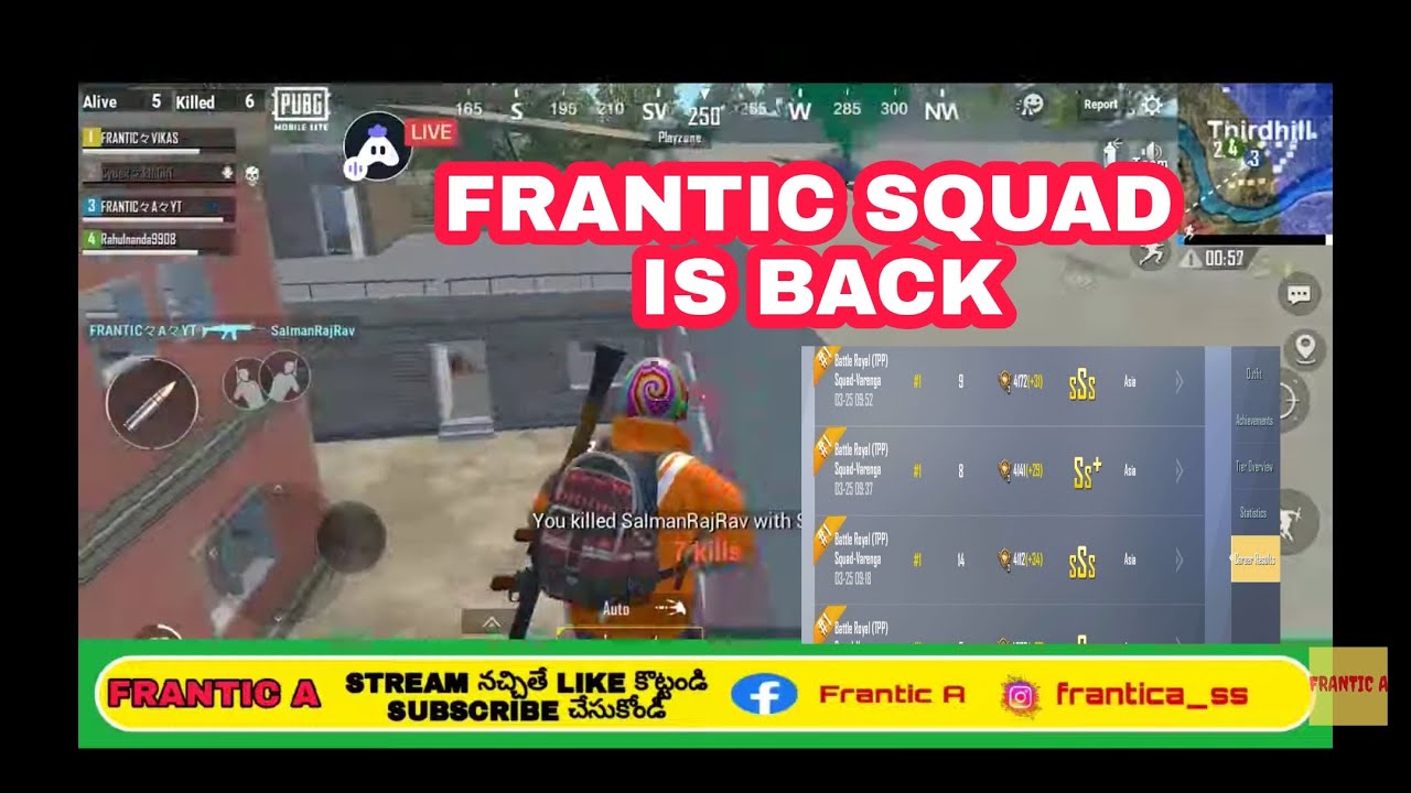 #frantica#franticsquad Highlights of FRANTIC SQUAD | BACK To BACK ...