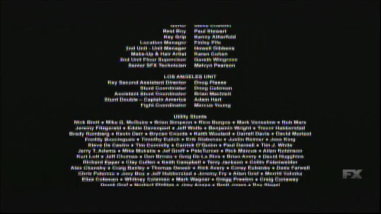 Captain America: The First Avenger (2011) End Credits (FX 2025) - YouTube