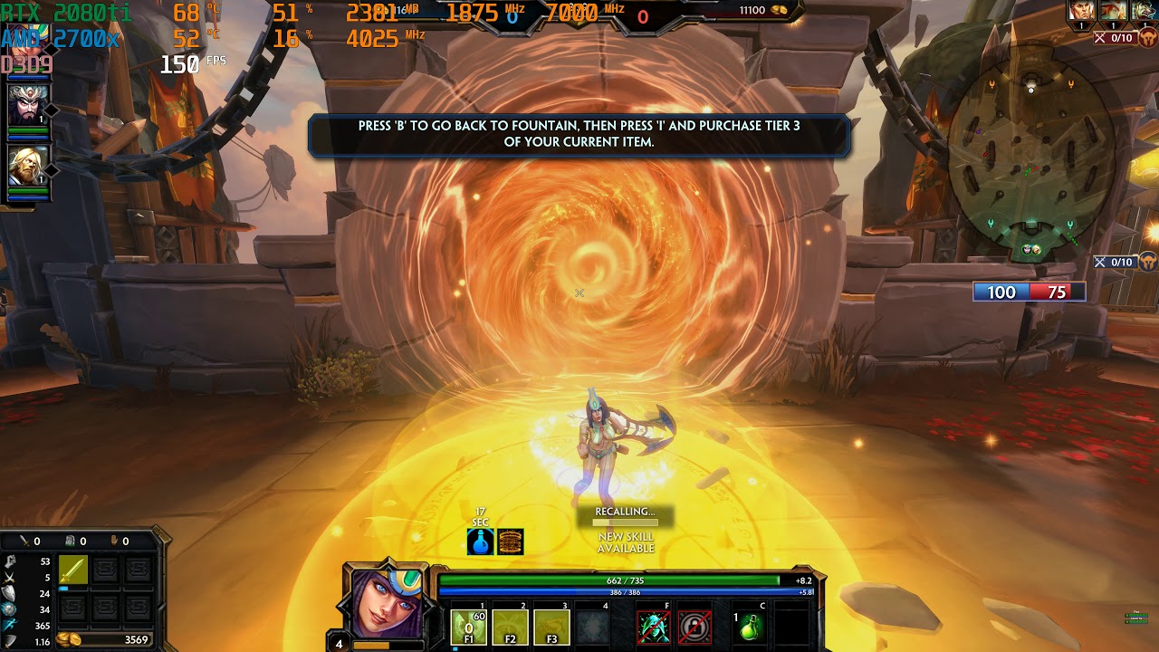 RTX 2080ti | Smite | max graphic 4K - YouTube