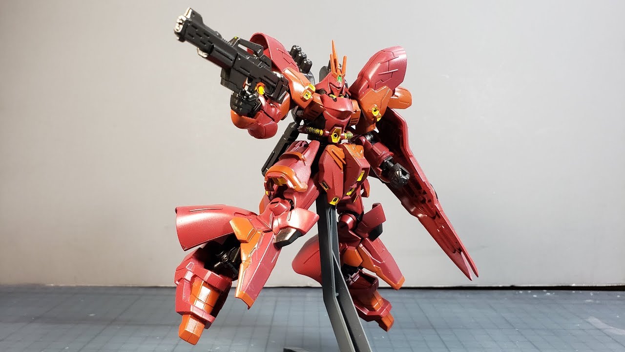 *GundamCustom* G-Frame Sazabi - Part 4 - YouTube