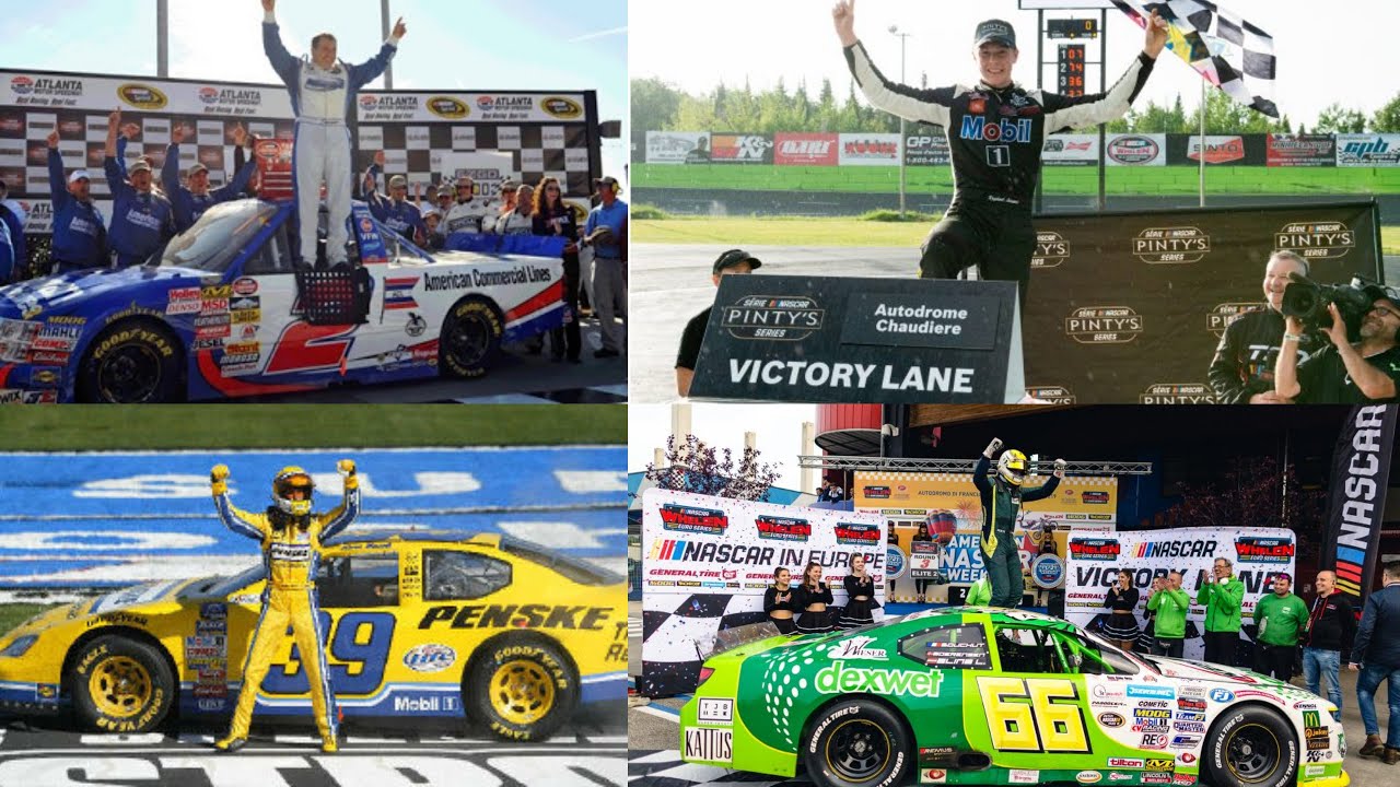 NASCAR First Start Winners - YouTube