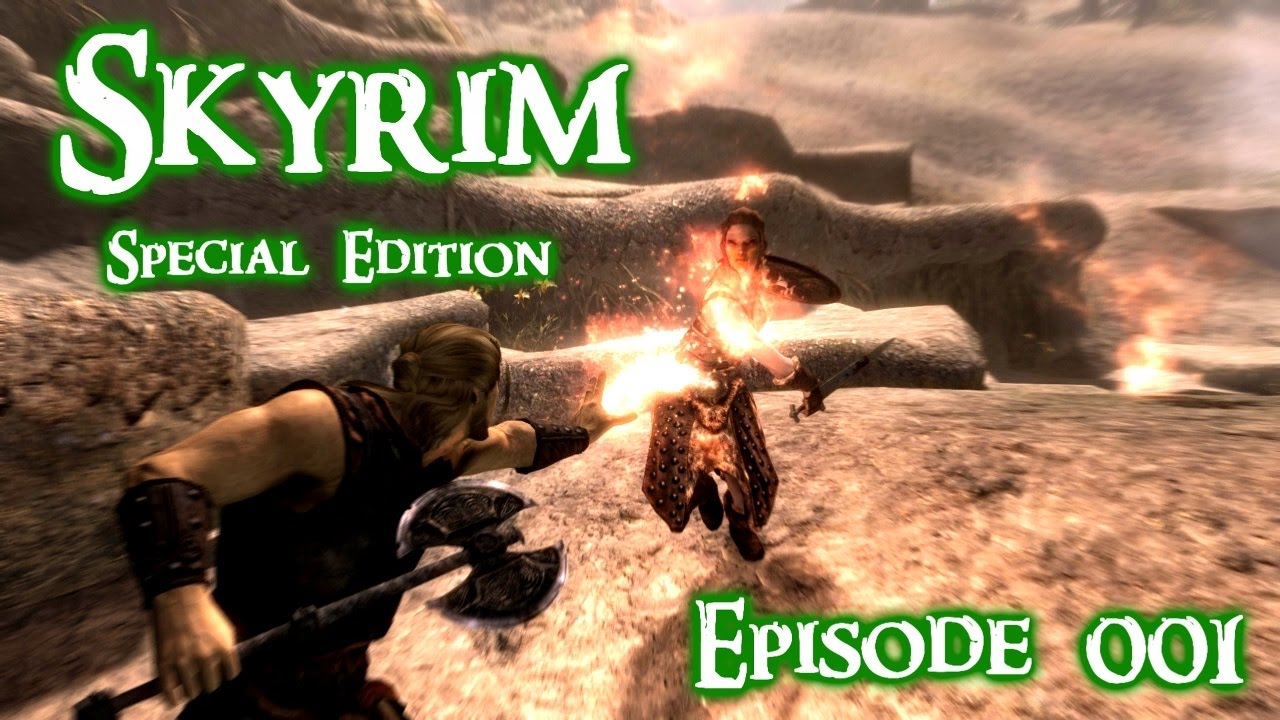 Skyrim Special Edition Lets Play Modded w/ Ordinator Episode 001 - YouTube