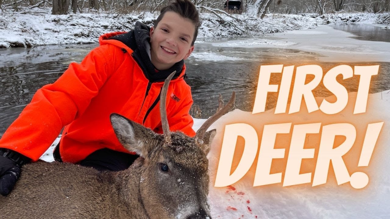 Wisconsin Rifle Season - First DEER ever! - YouTube