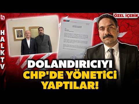 Hakkında 'şantaj' ve 'dolandırıcılık' davaları bulunan Erkan Çakır CHP'de yönetici oldu!