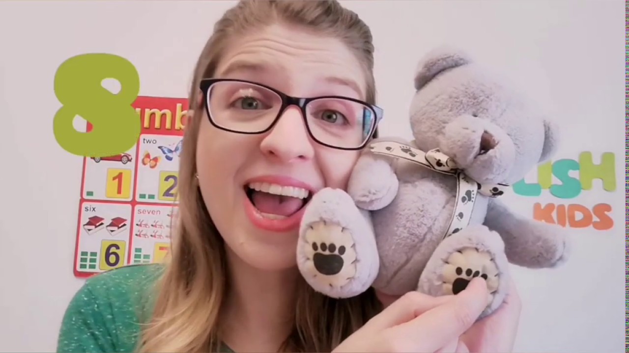 Numbers: Counting 1-10 with E-Z English Kids! - YouTube