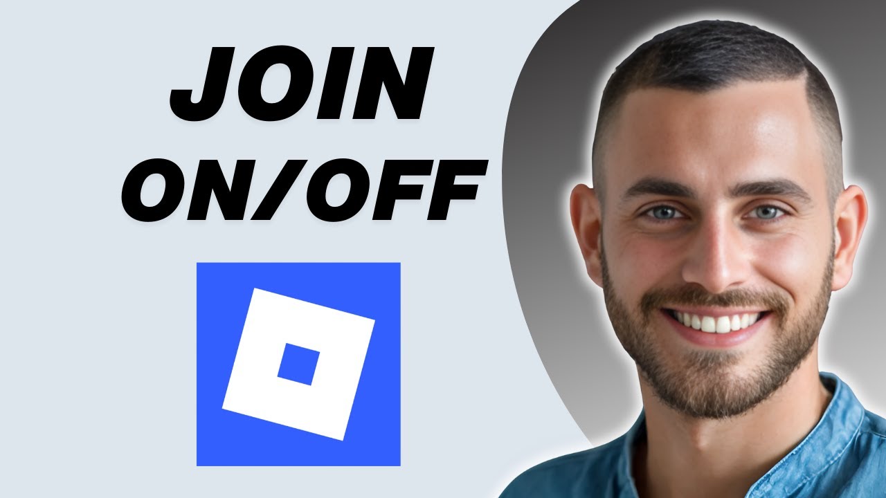 How To Turn Joins On In Roblox | Roblox Join Off | Updated Easy Way ...