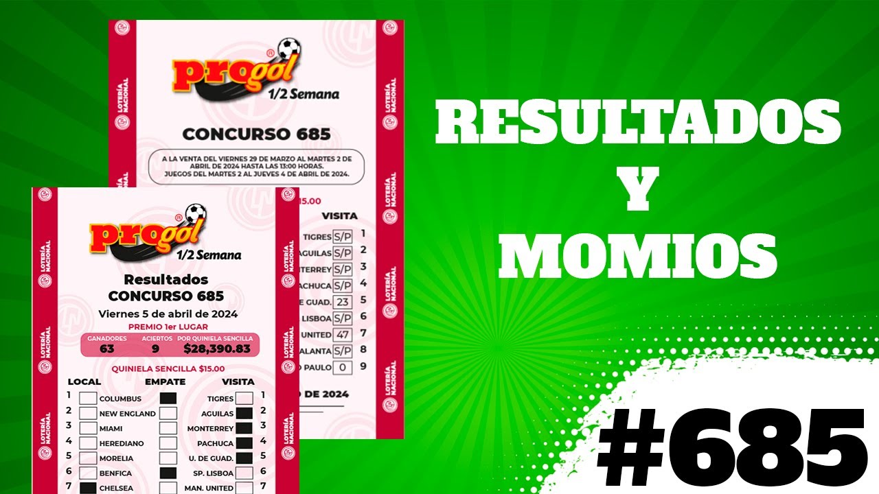 Resultados del boleto ganador, premios y lista de ganadores de Progol ...