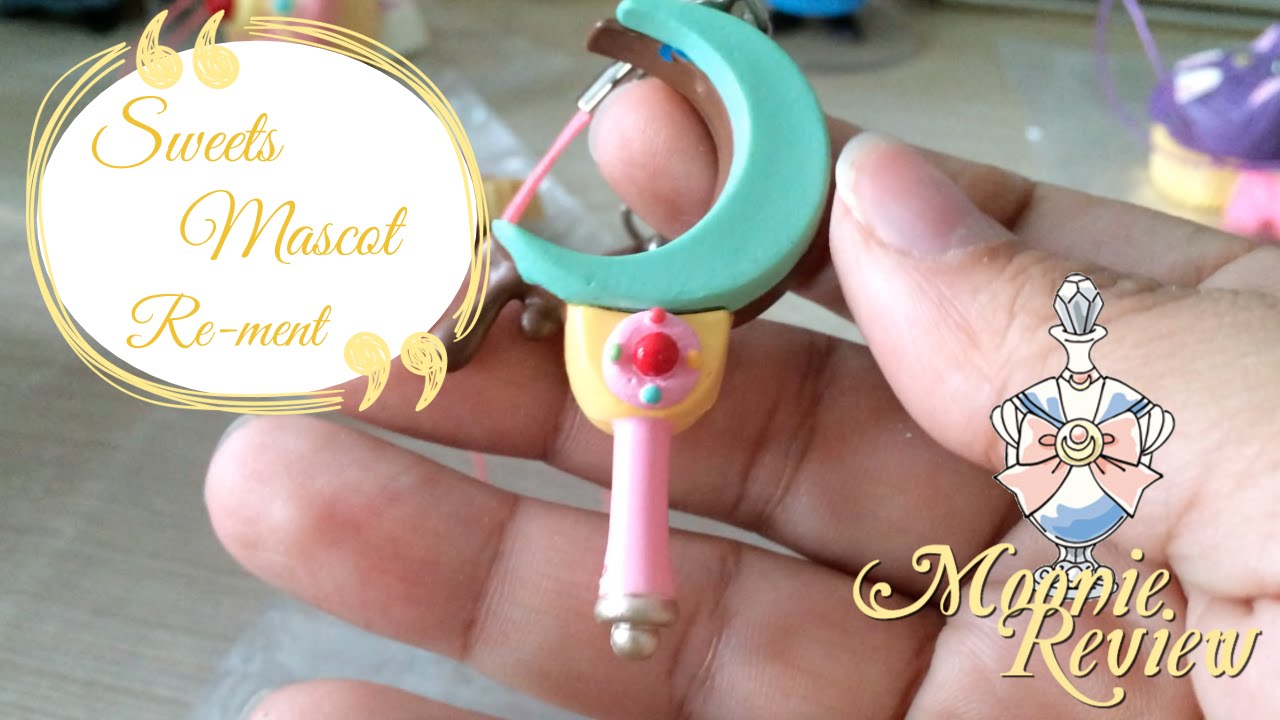 Moonie Review | Sailor Moon Crystal Sweets Mascot Re-Ment - YouTube