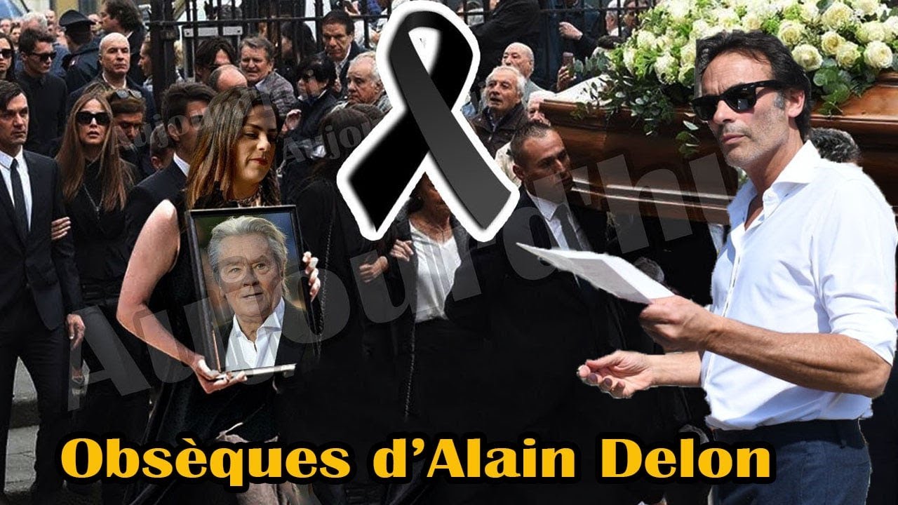 🔆 Obsèques d’Alain Delon: Anthony a pleuré de douleur et a dit son ...