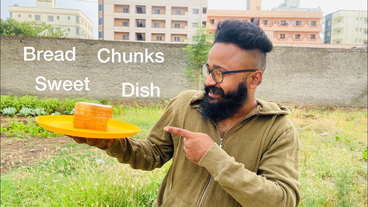 Bread Chunks Sweet Dish Recipe | Easy and simple recipe | Bread Sweet ...