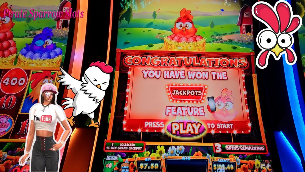 Crazy Chickens Double POP and many Bonuses! - YouTube