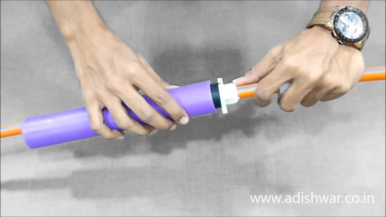 Fiber Optic Cable Sealing Plug Installation video - YouTube