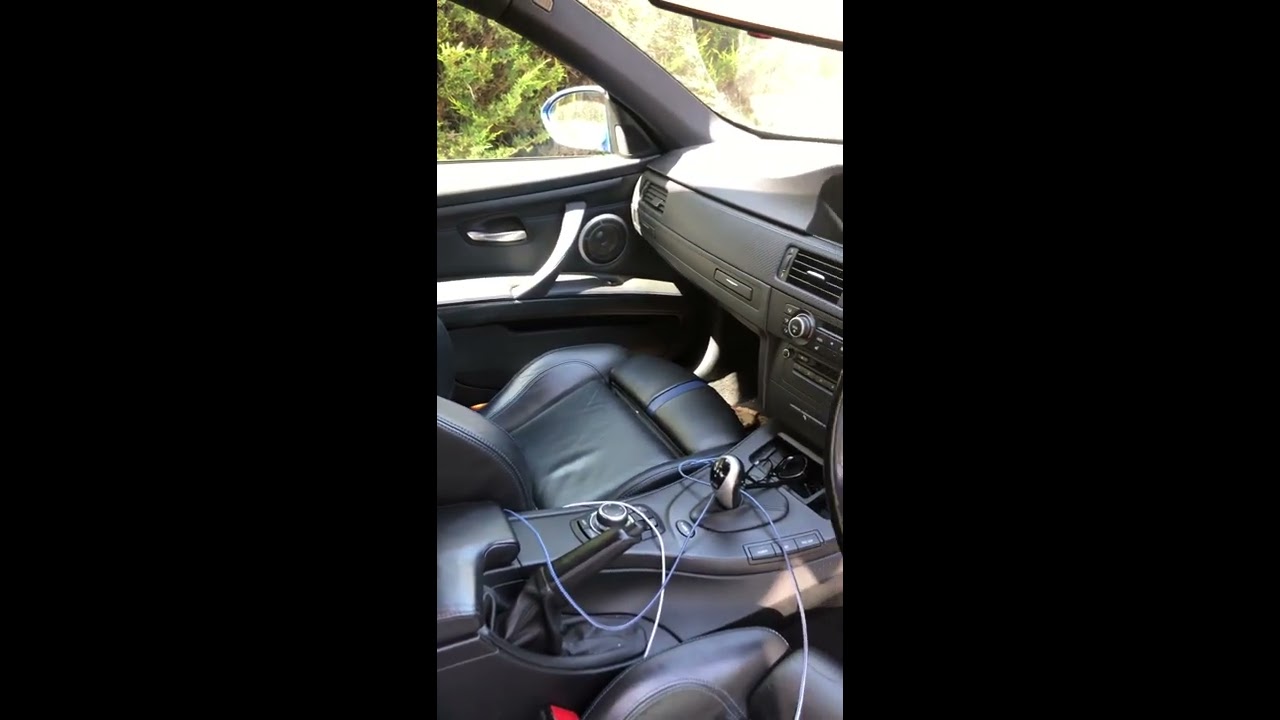 BMW E92 M3 Individual Audio Retrofit and Combox install part 1 - YouTube
