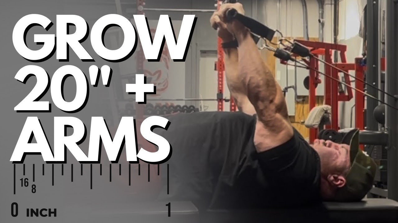 How to Grow Your Arms (All Sets and Reps Listed!) - YouTube