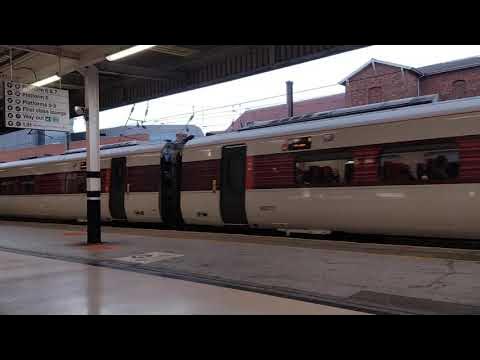 LNER Azuma Class 801 Departing Doncaster - YouTube