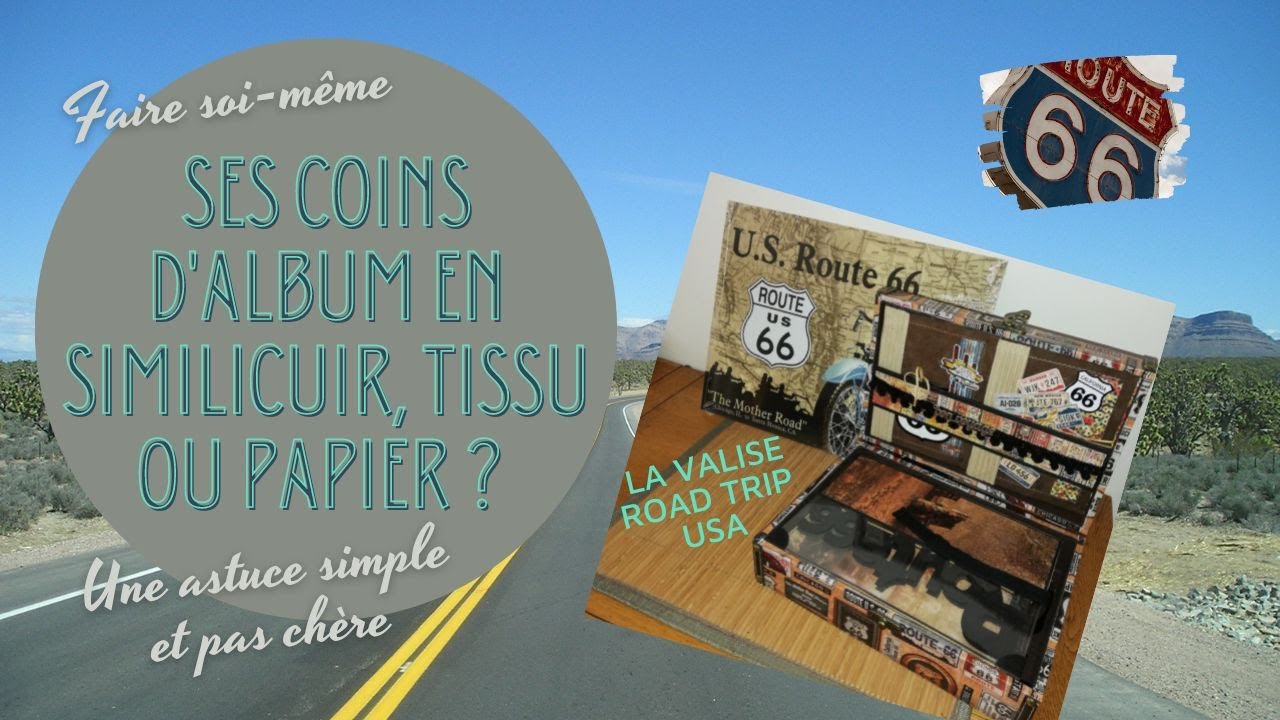 DIY : Coins d'album en similicuir, tissu ou papier, la méthode simple ...