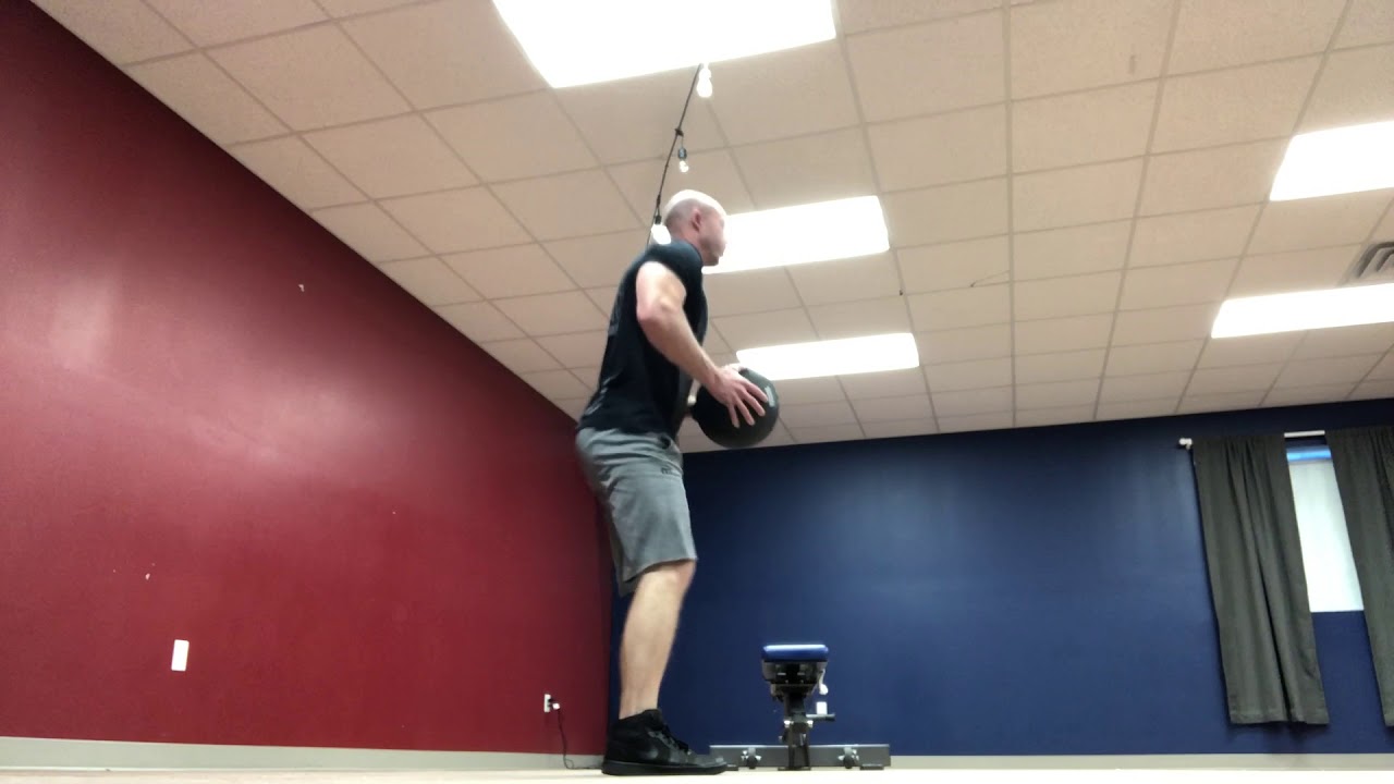 10 minute advanced med ball workout - YouTube