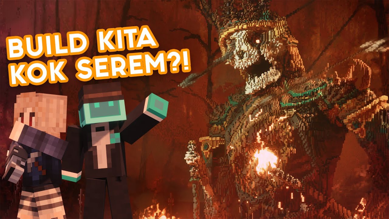 Build Halloween Paling Epic!! Hantu Samurai Menghantui Minecraft ...