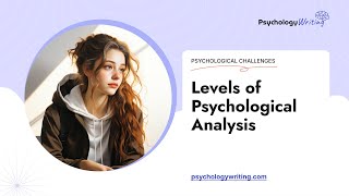 Levels Of Analysis Psychology