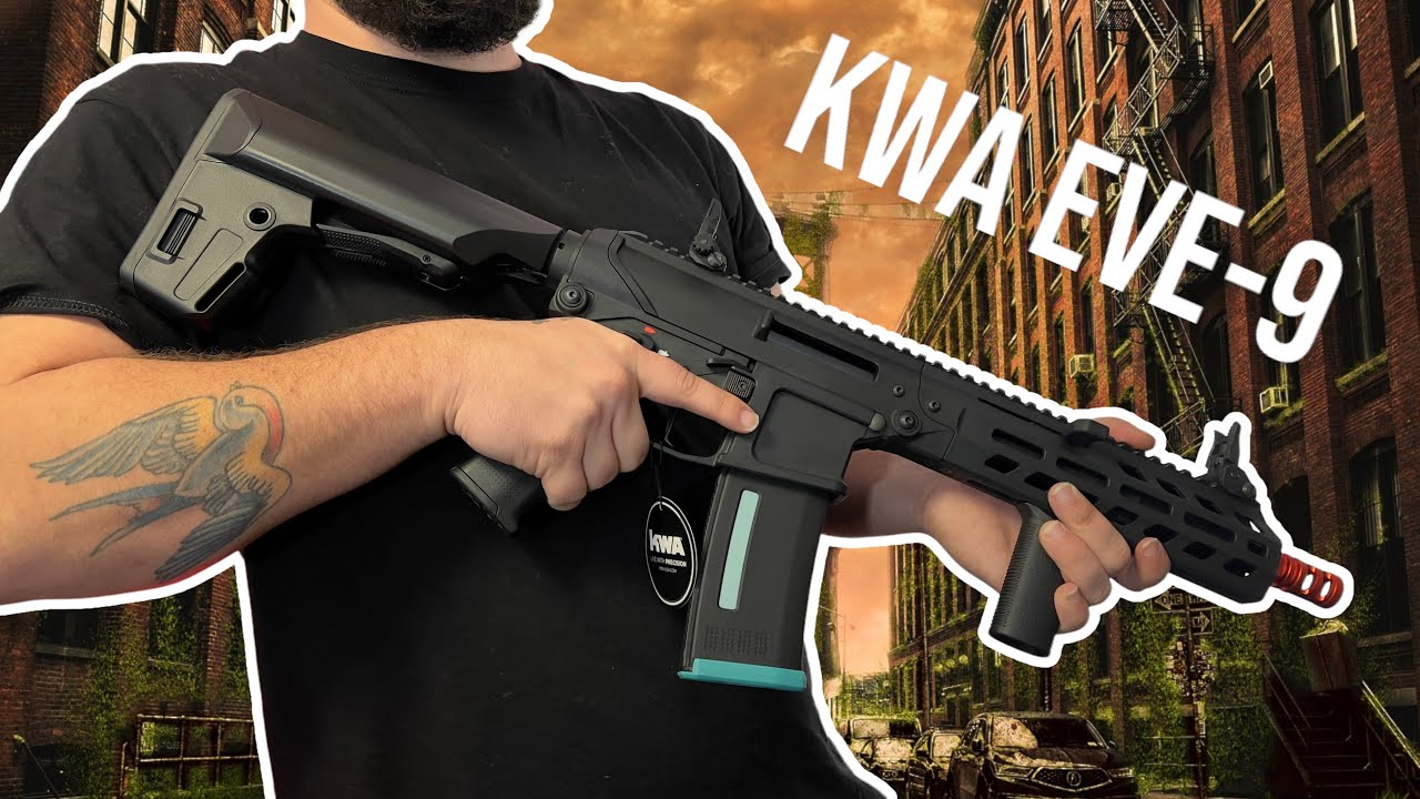 Milspeed Powerhouse KWA Originals AEG2.5+ EVE-9 - YouTube
