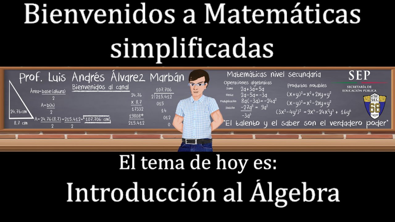 Matemáticas simplificadas - Introducción al Álgebra y las operaciones ...