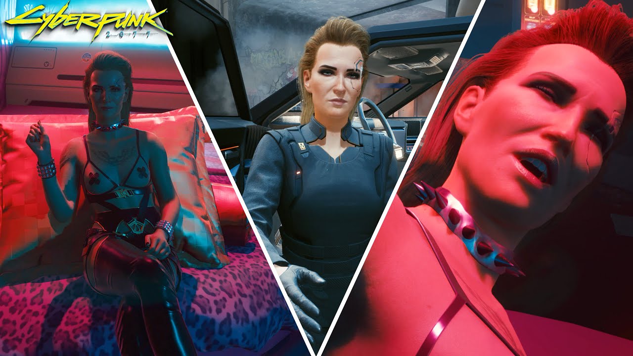 Cyberpunk 2077 - Meredith Stout Romance (Male Corpo Playthrough) - YouTube