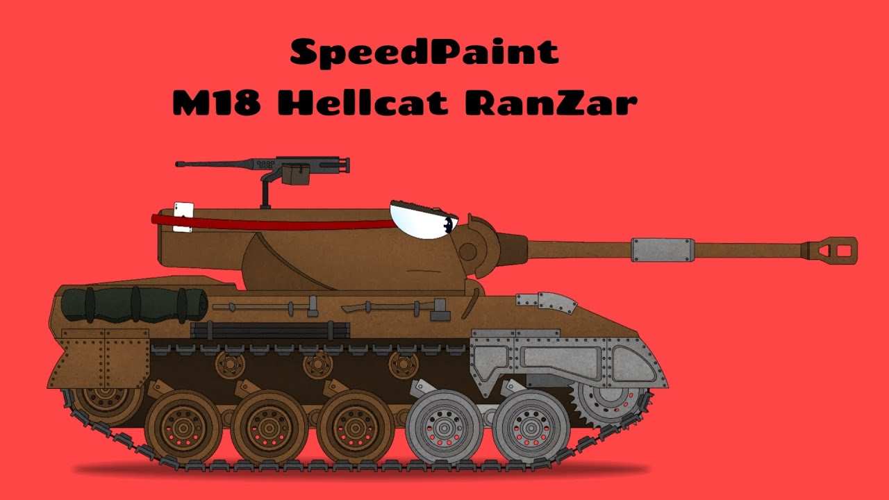 SpeedPaint M18 Hellcat RanZar (Jun 2024) - YouTube