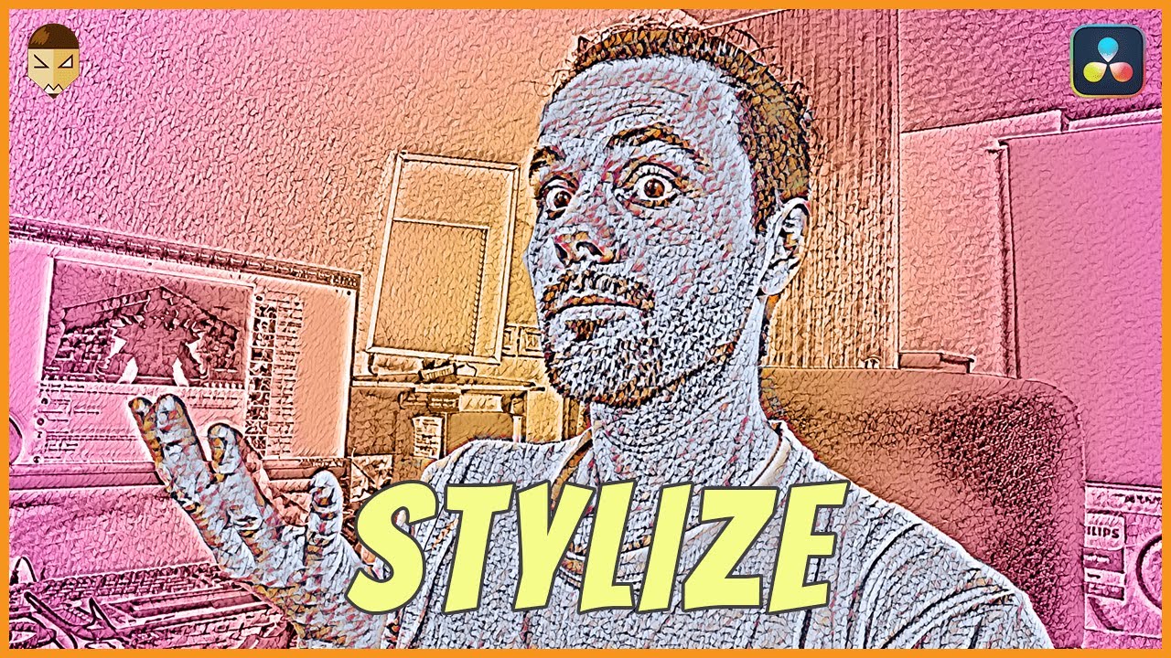Stylize Effect DaVinci Resolve - YouTube