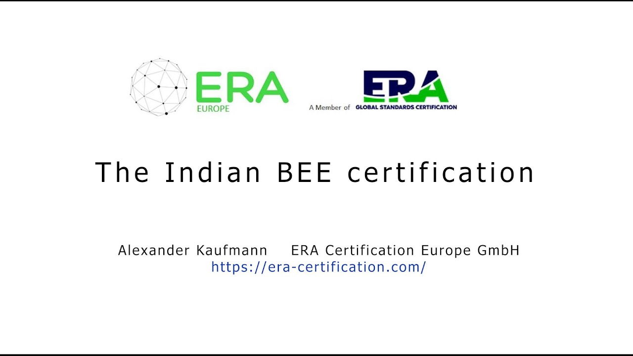The Indian BEE certification #BEEcertification #energyefficiency # ...