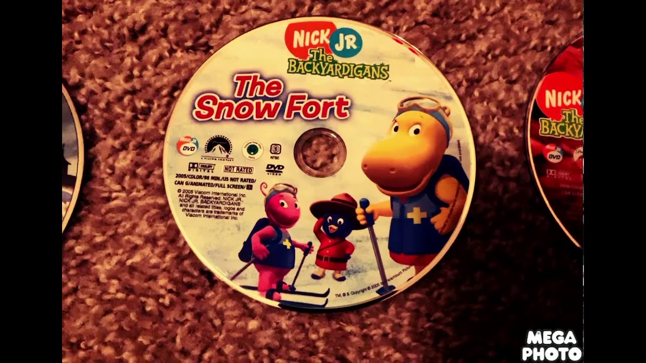 My The Backyardigans DVD Collection Disc Label - YouTube
