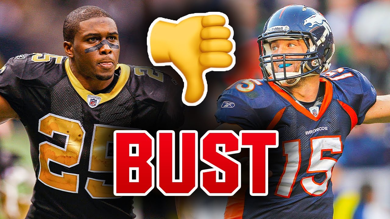 10 NFL Draft BUSTS We All WANTED to be GREAT - YouTube